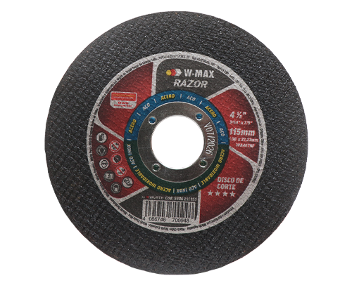 DISCO CORTE RAZOR 4 1/2" W-MAX CON EXHIBIDOR | 05986 211 155 | W-Max México